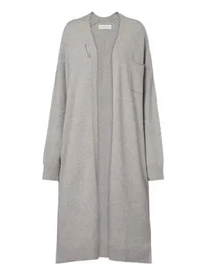 EXTREME CASHMERE X Koto Oversized Cashmere-blend Cardigan - Grey