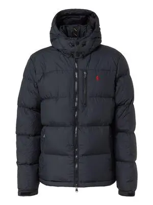 Polo Ralph Lauren Puffer Down Jacket With Detachable Hood - Black