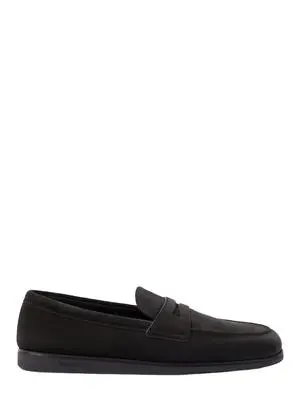 Church's Portsmouth Suede Penny Loafers - Black