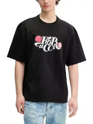 Fiorucci Logo-print T-shirt - Black