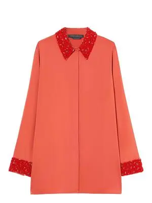 MARINA RINALDI Mrezagara Blouse