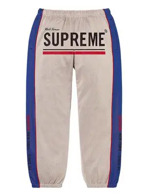 Supreme Jacquard Track Pant - Cream