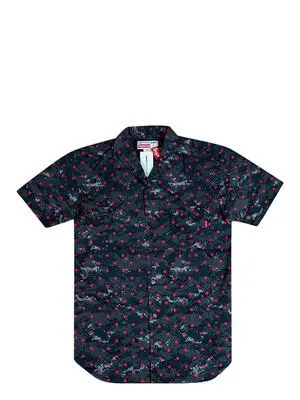 Supreme X Comme Des Garçons Shirt Loop Collared Shirt - Blue