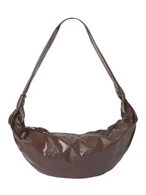 LEMAIRE Large Soft Croissant Bag - Brown