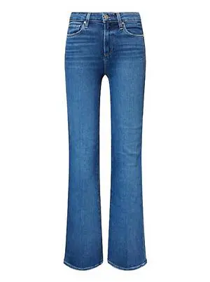 Paige Laurel Canyon High-rise Stretch-denim Blend Jeans - A Capella
