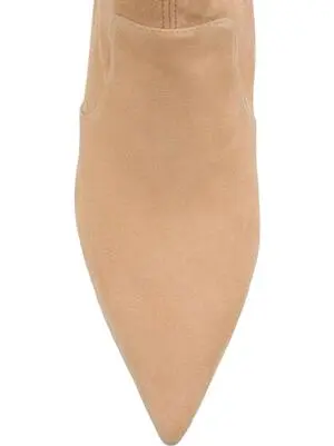 STUART WEITZMAN Power Suede Stiletto Knee Boots - Adobe