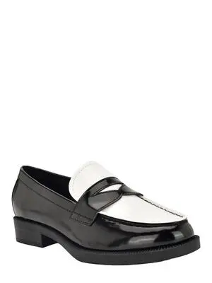 Nine West Berg Penny Loafer Black Multi