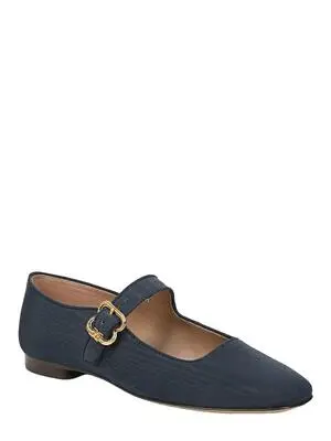 Sam Edelman Michaela Mary Jane Flat Soft Navy