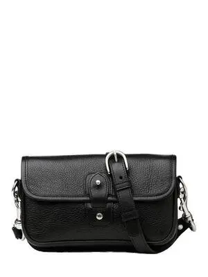 Ghurka Harlow I No. 203 Crossbody Bag - Vintage Black Leather