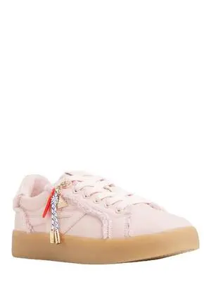 Aldo Low-Top Sneaker With Charm Accent Light Pink
