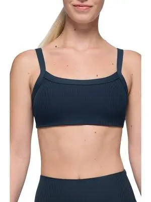 Prana Luxara Rib Sports Bra - Stormy Night