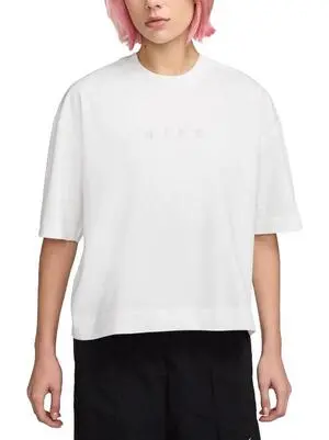 Nike Boxy Midweight Cotton T-Shirt White