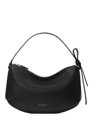 Kate Spade New York Loop Pebble Leather Shoulder Bag - Black