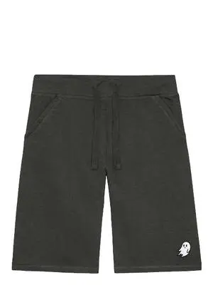 DALIX Ghost Midweight Fleece Shorts - Charcoal Htr