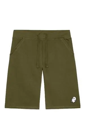 DALIX Ghost Midweight Fleece Shorts - Mil Green