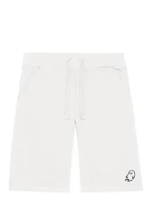 DALIX Ghost Midweight Fleece Shorts - White