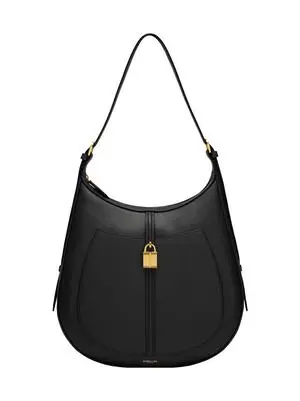 DEMELLIER Siena Leather Hobo Bag - Black