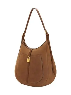 DEMELLIER Siena Leather Hobo Bag - Deep Tan