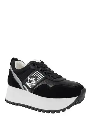 ZIGI Challenge Platform Sneakers - Black