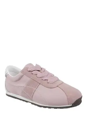 NATIONAL COMFORT Low-Profile Sneaker Blush Suede