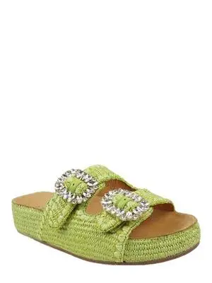 ARTISAN CRAFTED BY ZIGI Rad Platform Sandal - Green
