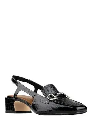 DONALD PLINER Slingback Pumps Black