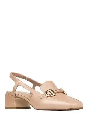 DONALD PLINER Slingback Pumps Buff