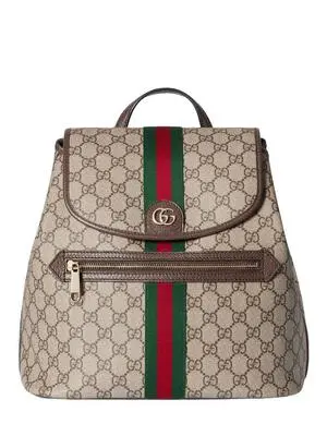 Gucci Ophidia Medium Backpack - Beige