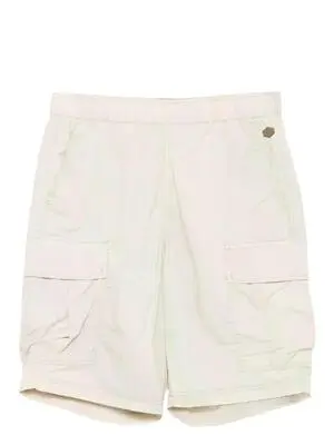 CHOCOOLATE Patch Cargo Shorts - Neutrals