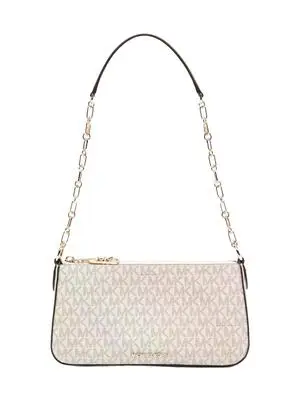 Michael Kors Monogram Shoulder Bag - Neutrals