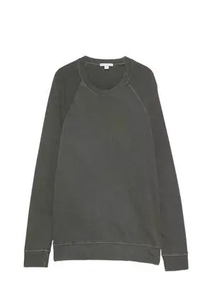 JAMES PERSE Raglan-sleeve Sweatshirt - Grey