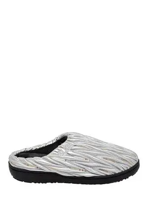 SUBU Sequin-embellished Mules - Silver