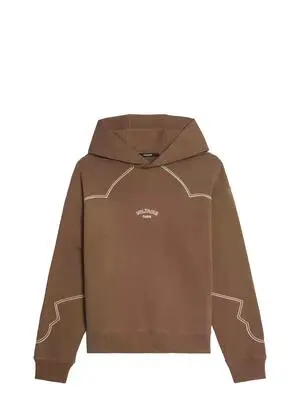 Zadig&Voltaire Embroidered Hoodie Brown