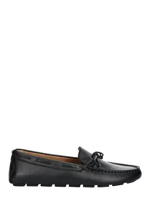 BOSS Bow-detail Loafers - Black