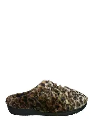 WACKO MARIA Leopard-print Slippers - Neutrals