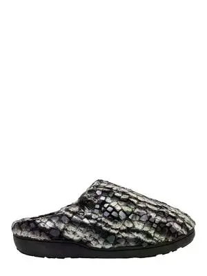 SUBU Printed Slippers - Black