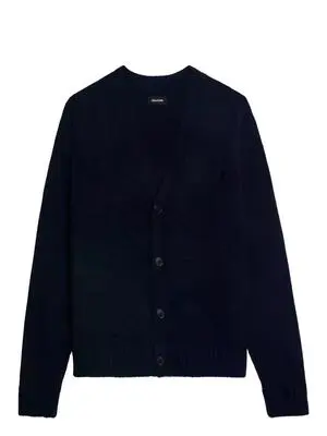 Zadig&Voltaire Wool Blend Cardigan - Blue