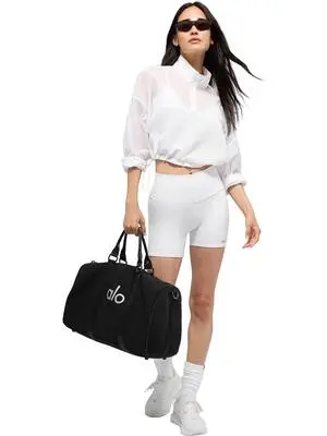 Alo Yoga Aerial Quarter Zip Pullover - White