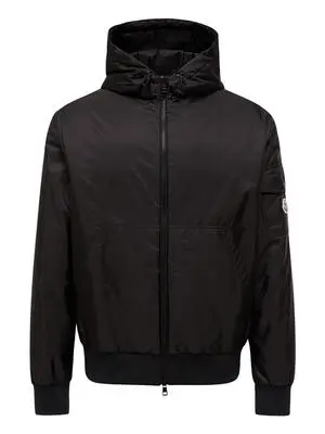 Moncler Poiliot Hooded Down Jacket - Black