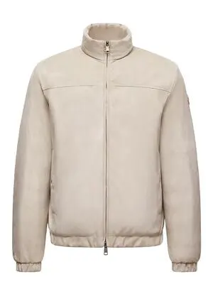 Moncler Cernay Reversible Short Down Jacket - Beige