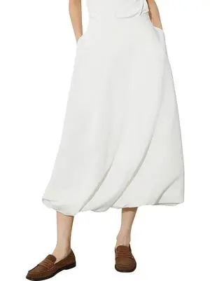 Max & Co. Balloon Skirt - Wool White