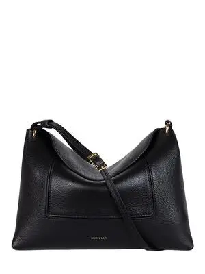 WANDLER Penelope Slouch Shoulder Bag - Black