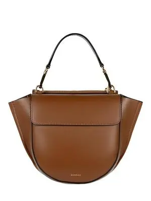 WANDLER Hortensia Mini Handbag - Brown