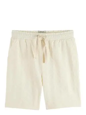 Scotch & Soda Jacquard Terry Shorts - Eggnog
