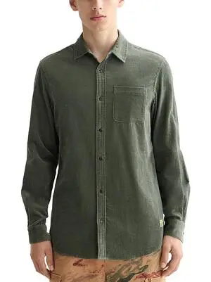 Scotch & Soda Corduroy Shirt - Thyme