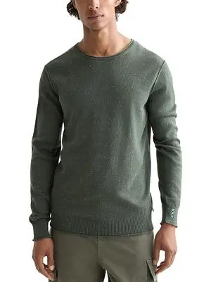 Scotch & Soda Regular Fit Neps Sweater - Thyme