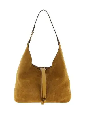 Chloé Marcie Small Shoulder Bag - Beige