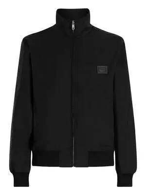 Dolce & Gabbana Wool Canvas Jacket - Black