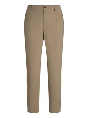 Dolce & Gabbana Nylon Canvas Trousers - Beige