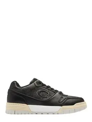 COACH® Signature Canvas Soho Sneaker - Charcoal/black